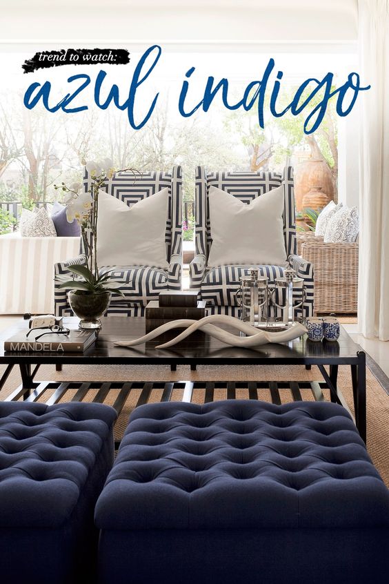 Decoração com azul índigo - dicas e inspirações para copiar